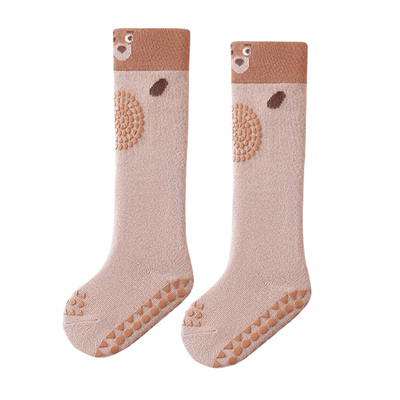 春秋季宝宝护膝地板袜