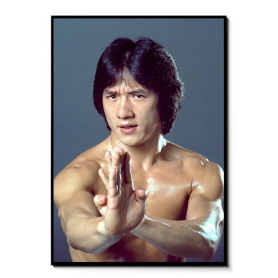 香港老电影复古功夫武打照片墙