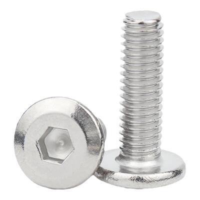 304不锈钢倒边内六角螺丝