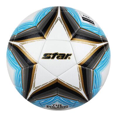 Star世达足球3000超纤革热粘合5号FIFA认证比赛用手缝SB165FTB