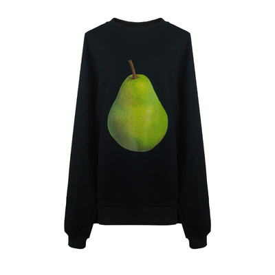 aaaaxbbb印花大卫衣长袖上衣