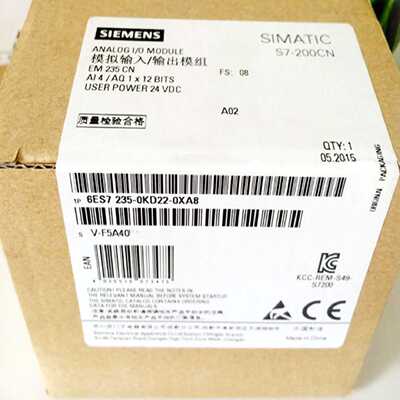 议价全新西门子6ES7 235 PLC模块EM235CN 6ES7235-0KD22-0XA8/OXA