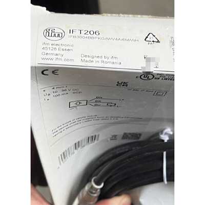 IFT206 ifm 接近开关 工业传感器