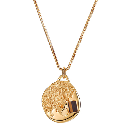 白岚项链女纯银小众设计感锁骨链