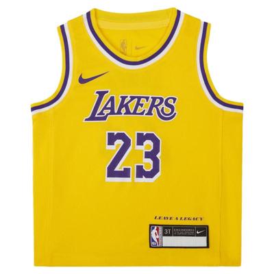 Nike耐克湖人队NBA婴童宝宝球衣