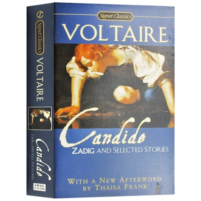 正版 老实人和查第格等伏尔泰故事集 英文原版 Candide Zadig and Selected Stories 英文版小说 进口文学书籍