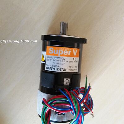 议价SANYO DENKI V720T-012山洋马达V720T-012DCSERVOMOTOR V720T