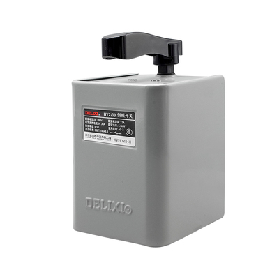 hy2-15a德力西60a倒顺正反转开关