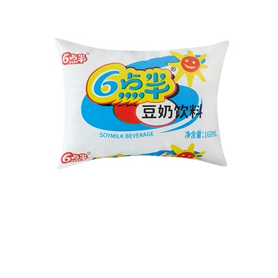 6点半经典小袋装豆奶160mLx28袋/箱植物蛋白饮料早餐豆浆