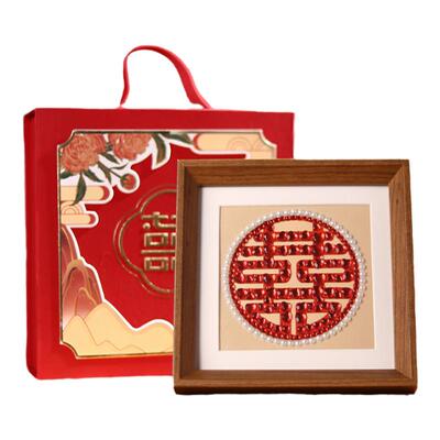 蒂彩钻石画十字绣送闺蜜新婚礼物