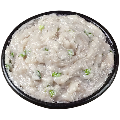 胶东特产新鲜纯鲅鱼饺子馅鱼丸