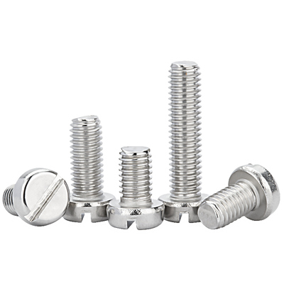 304不锈钢开槽gb65圆柱头螺钉