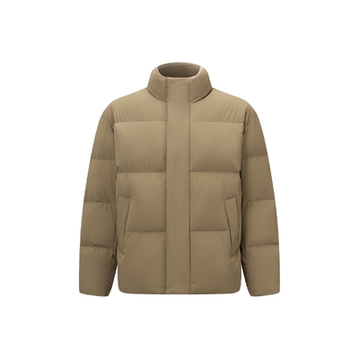 umbro茵宝羽绒服冬季新品发热抗静电内里锁温防水立领鸭绒外套男