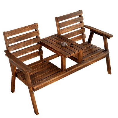 防腐木沙发椅阳台休闲花园桌椅