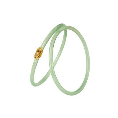 宫里上新天然玉髓叮当镯手镯