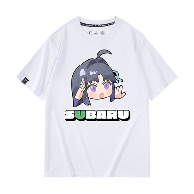 休闲宽松纯棉情侣短袖