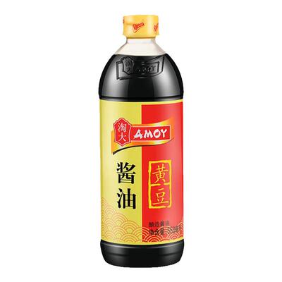 淘大旗舰店黄豆酱油550ML*2酿造