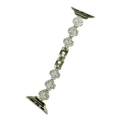 QALUO千洛iwatch四叶草锆石表带