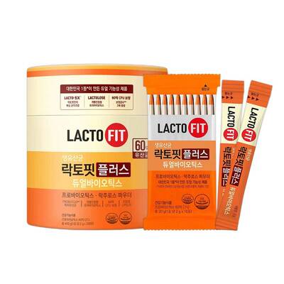 韩国直邮乐多飞钟根堂LACTO-FIT益生菌粉成人儿童全家款大桶200条