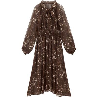 太平鸟吊带两件式度假感连衣裙