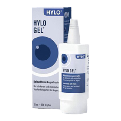 欧洲直邮德国海露HYLO GEL玻璃酸纳护眼涩干眼症疲劳眼药水凝胶