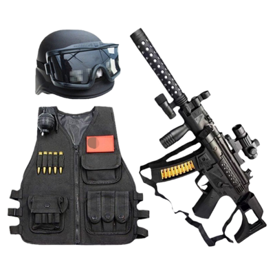 出玩具学生头盔CS野战套装