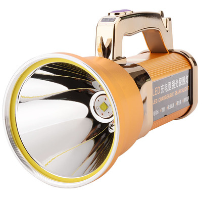 9核手电筒强光充电12v大功率led