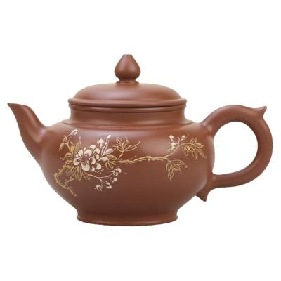 邓雪琴大师纯手工坭兴陶茶壶中式新款笑樱壶原矿泥广西钦州坭兴陶
