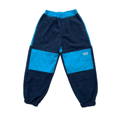 撞色拼色双面摇粒绒运动裤JUSTIN