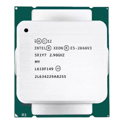 Intel至强E5-2666 V3 CPU 10核心20线程二手拆机服务器散片处理器