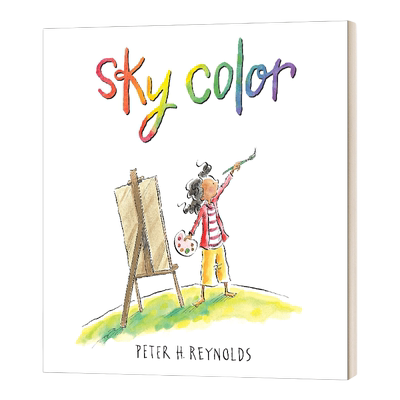 英文原版 Sky Color Creatrilogy 天空的颜色 5-9岁儿童艺术主题精装绘本 Peter H. Reynolds 英文版 进口英语原版书籍