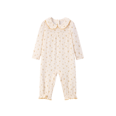 Milkbarn婴儿长袖连体服纯棉
