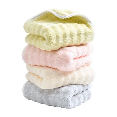 洁丽雅珊瑚绒柔厚加倍吸水毛巾