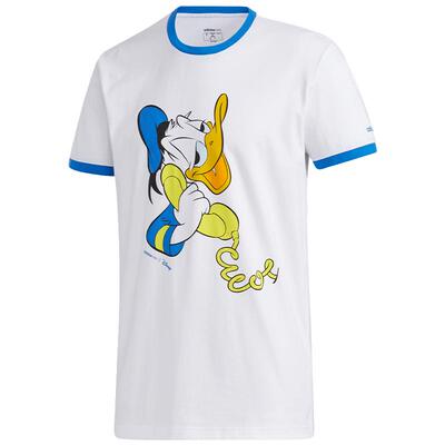 Adidas/阿迪达斯官方正品NEO唐老鸭男子运动休闲短袖T恤 GJ5631