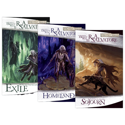 英文原版黑暗精灵三部曲1-3册