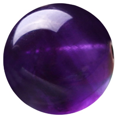 天然乌拉圭紫水晶散珠串珠珠子