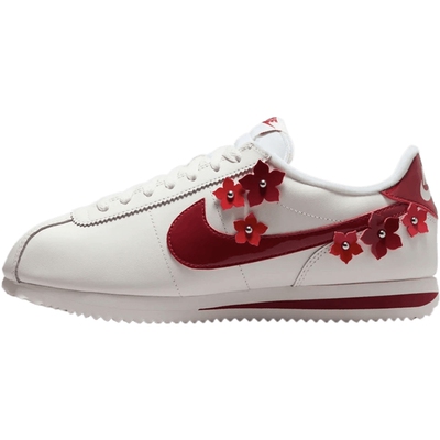 滔搏NIKE耐克女子CORTEZ LTR FLORETTE运动休闲鞋IV5675-100