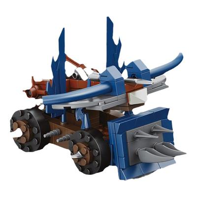 迪库积木玩具三国小侠古代战车