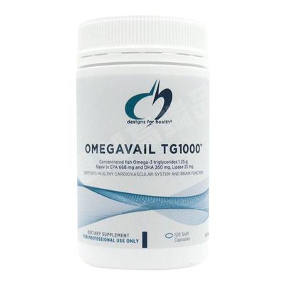 澳洲直邮Designs for Health TG1250高浓度深海鱼油成人中老年DHA