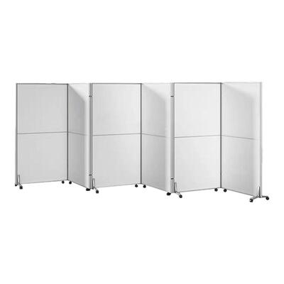 铝合金折叠移动屏风隔断工厂直销