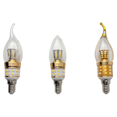 LED复古灯泡水晶吊灯拉尾尖泡