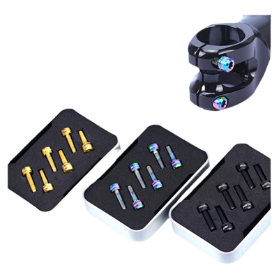 Risk钛合金把立螺丝把立固定锁死