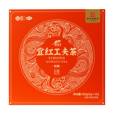 采花宜红工夫茶红韵160g红茶