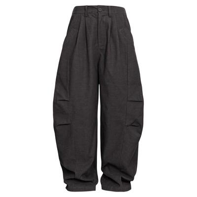 阔腿伞兵裤风琴褶休闲长裤