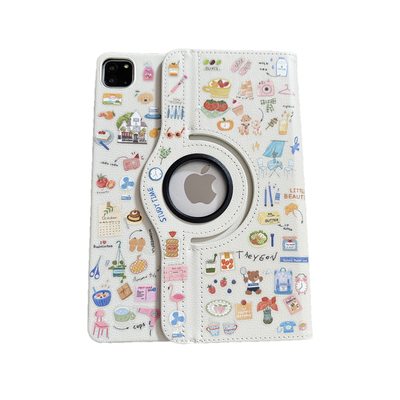 ins韩风星河漫卷适用华为2025ipadpro苹果保护套防摔平板Air34678代壳硬第十代12.9寸matepad11.5S女硬可爱0