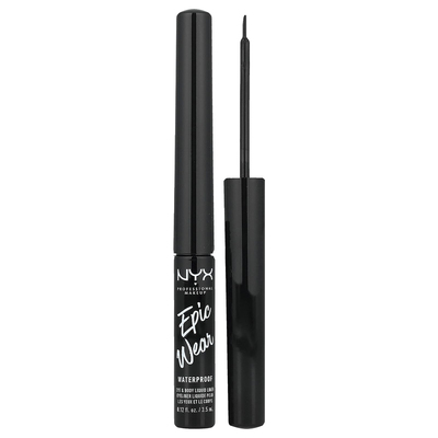 NYX Professional Makeup,Epic Wear，防水眼部和身体眼线液笔，0