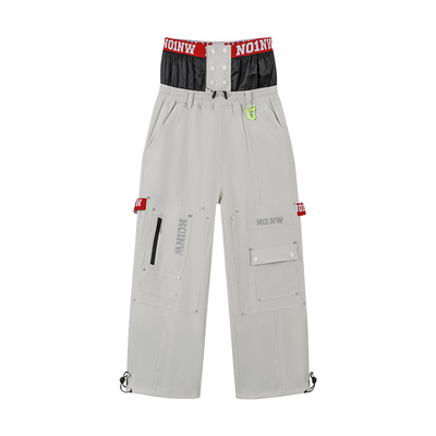 NO1NW工装滑雪裤全压胶宽松保暖