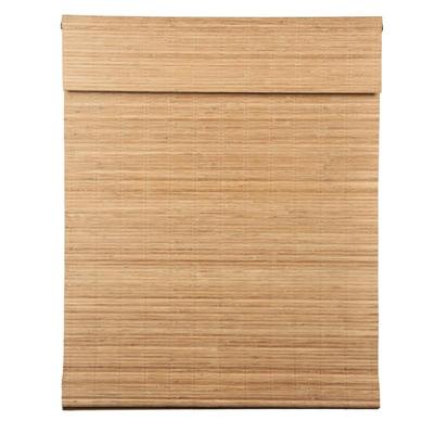 慕安娜无绳推拉竹帘茶室书房遮光