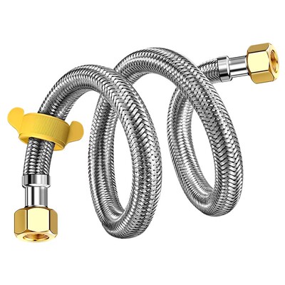 【淘宝推荐】不锈钢编织进水软管