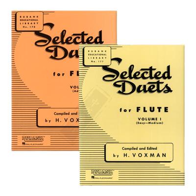 二重奏选集两支长笛初中高级